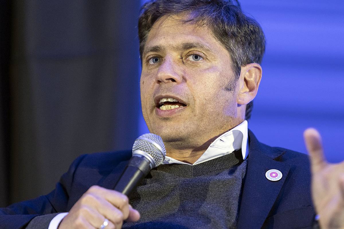 Axel Kicillof lideró un acto por los “500 días sin obra pública” y ...