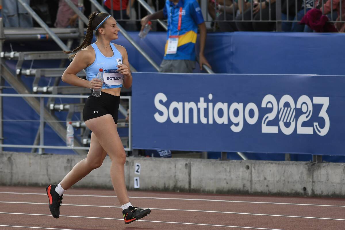 Manuela Rotundo batió el récord nacional y fue sexta en jabalina | la ...