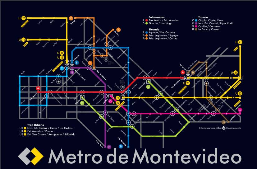 Marco mete mapas: la serie Metro de Montevideo | la diaria | Uruguay